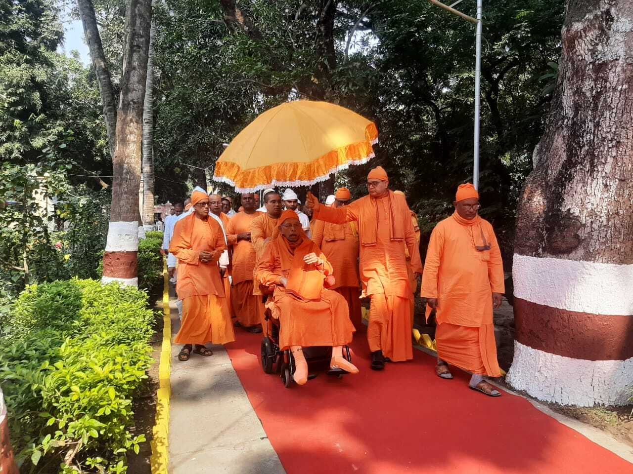 Visit of Most Revered President Maharaj | Ramakrishna Math ...